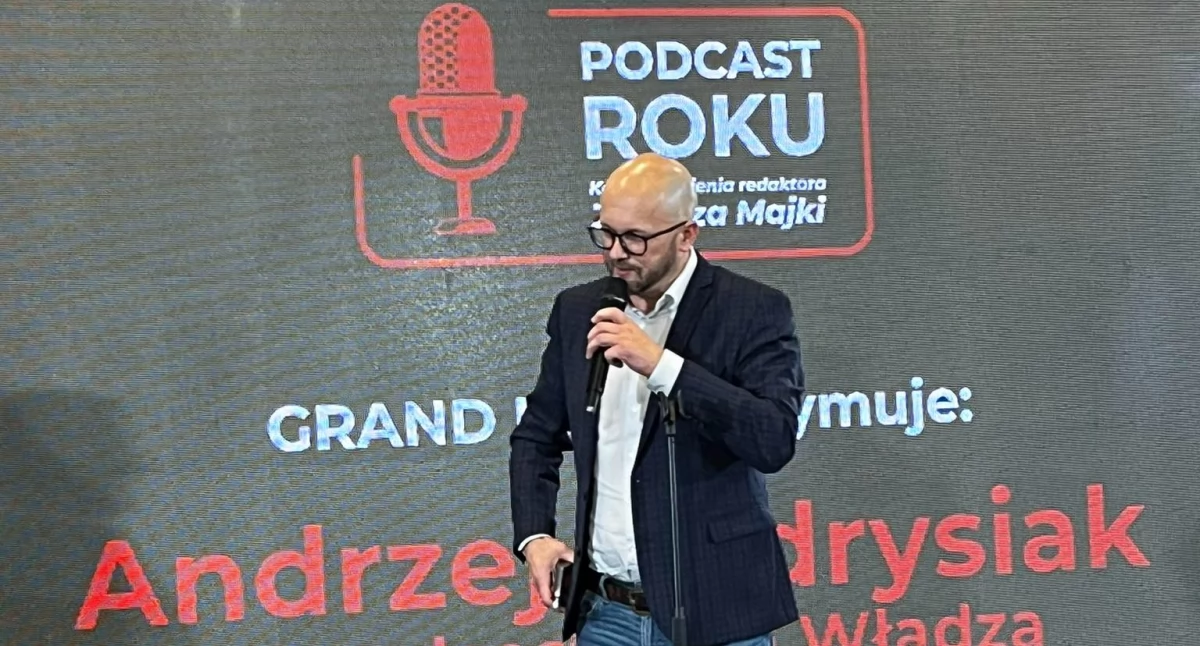 Andrzej Andrysiak otrzymał Grand Prix Konkursu Podcast Roku 2023 za ...