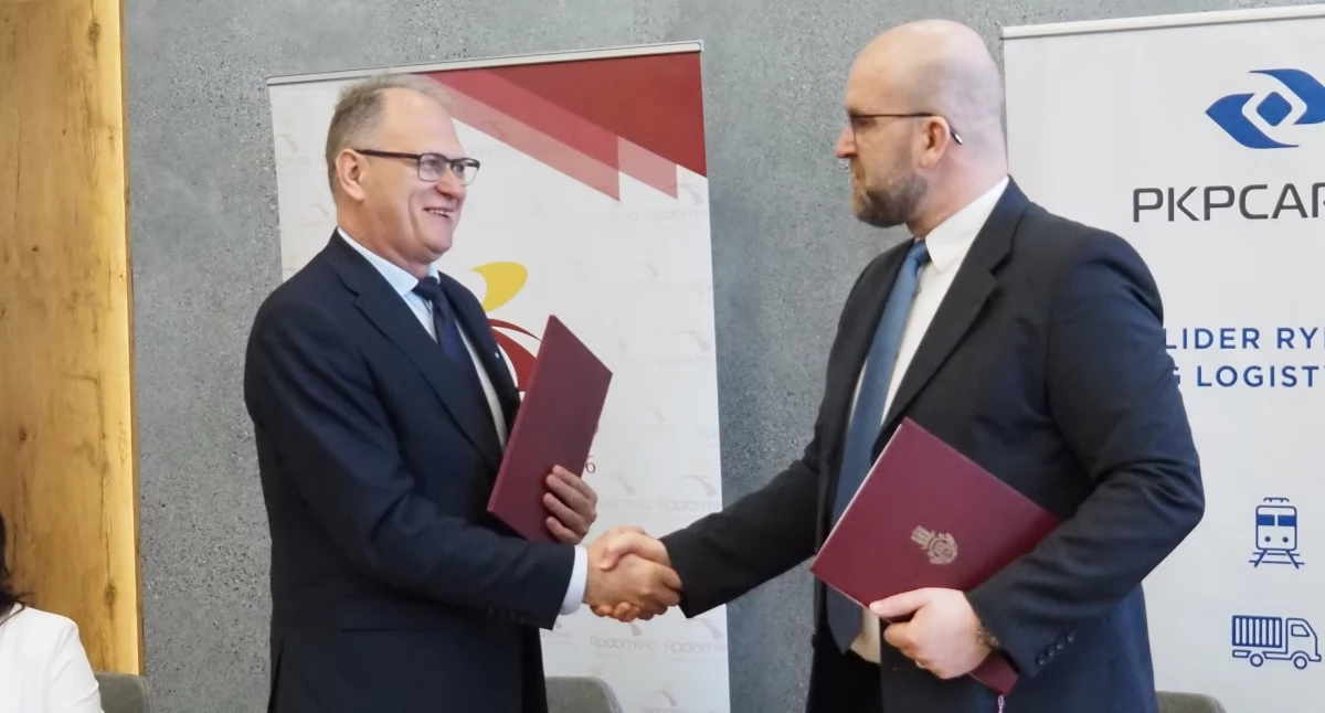 Prezydent ogłasza: W Radomsku powstanie nowy terminal. Prezes PKP Cargo ...