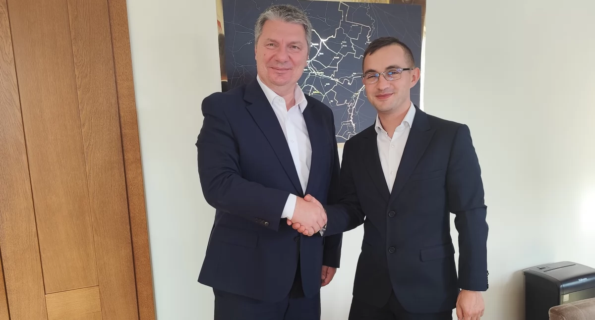 Prezes WFOŚiGW w Łodzi z wizytą w Wielgomłynach: rozmowy o wsparciu dla ...